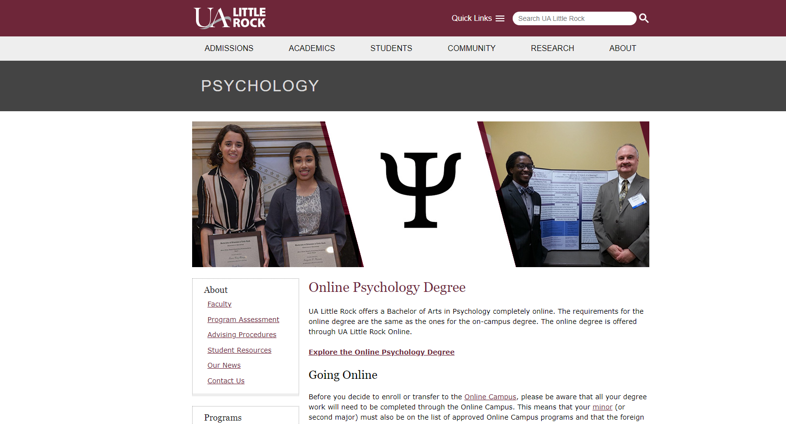 Featured Online Psychology Degrees - Comparison411.com